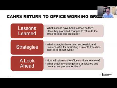 Return to the Office: Early Lessons Learned | The ILR School