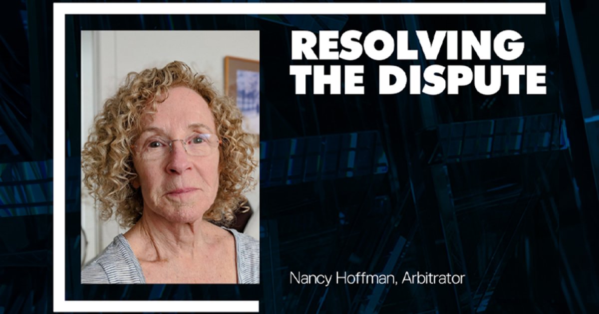 Resolving the Dispute: Nancy Hoffman | The ILR School